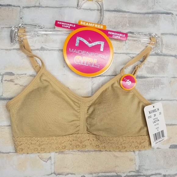 Maidenform | Accessories | Maidenform Girl Seamfree Training Bra Sz ...